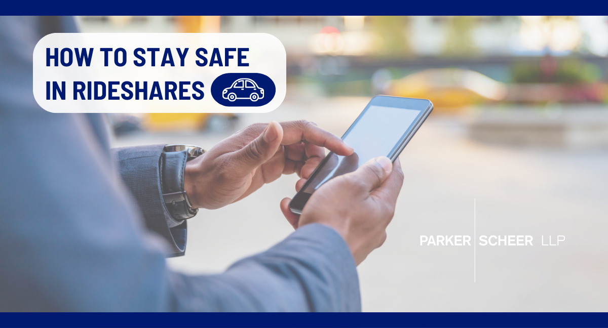 How to Stay Safe in Rideshares - Parker Scheer